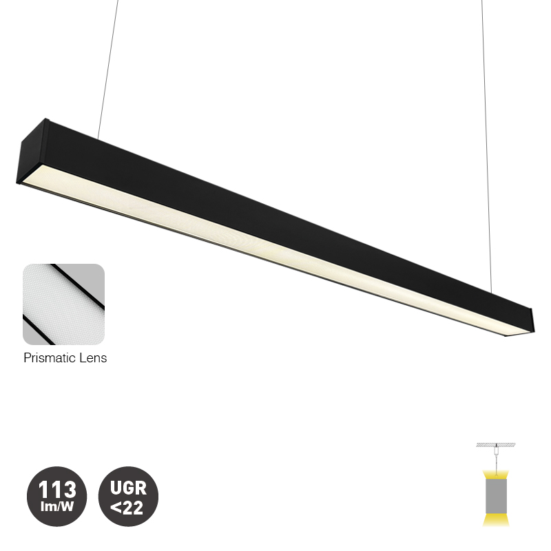 OEM H5076 Prismetic Lens Direct ＆ Indirect Linear Light Manufacturers ...